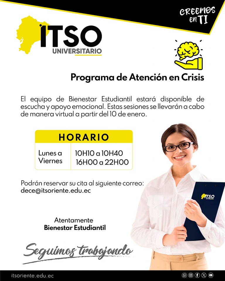 Bienestar Estudiantil | ITSO